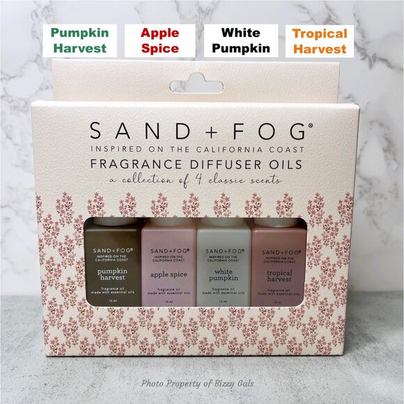 Sand + Fog | Other | Sand Fog Fragrance Diffuser Oils Set Of 4 Tropical ...